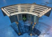 China Loop Edge Flat Flex Wire Belt , Baking Machinery Flexible Conveyor Belt for sale