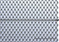 China 20mm Galvanized Welded Wire Mesh Belt Spiral Woven LightWeight For Drying Oven for sale