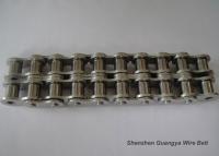 China Triple Strand Roller Conveyor Chain Stainless Steel Short Pitch Custom Design for sale