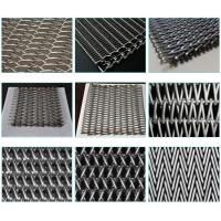China Custom Chain Link Conveyor Belt , Furnace Use Metal Mesh Conveyor Belt for sale