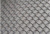 China Black Plain Woven Stainless Steel Mesh Conveyor Belt High Strength Chain Edge for sale