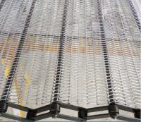 China Heat Resistant Metal Mesh Conveyor Belt , Chain Drive Conveyor Customized Width for sale
