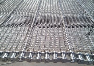 China Cooling Mesh Stainless Steel Wire Belt Straight Running Chain Edge Argon Welding for sale