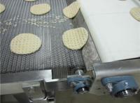 China Biscuit Baking Honeycomb Food Conveyor Belt Flat Flex Design Anti Corrosion for sale