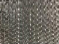 China Flexible Cold Resistant Conveyor Belt Curved SS Mesh With Smooth Surface for sale