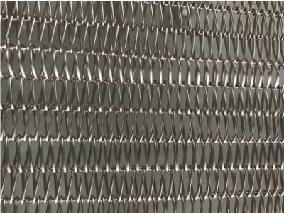 China Metal Wire Mesh Heated Conveyor Belt  , Transportion High Temperature Conveyor for sale