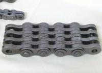 China Steel Leaf Industrial Conveyor Chain Slat Type High Strength Bright Surface for sale