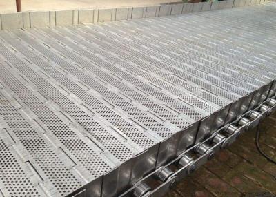 China Flat Surface Plate Conveyor Belt High Load With Roller Chain ISO9001 for sale