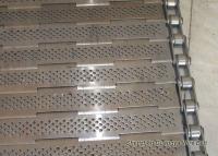 China Sprocket Driven Plate Link Belt Conveyor Belt High Temperature Resistant for sale