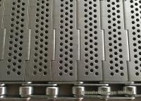 China Sprocket Driven Plate Link Belt Conveyor Belt High Temperature Resistant for sale