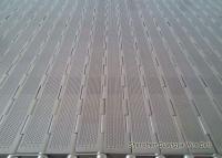China Stainless Steel Flat Plate Conveyor Belt Precise Punched Holeperforation Custom for sale