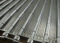 China Stainless Steel Plate Conveyor Belt Tunnel Oven Use With Roller Chain for sale