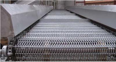 China Stainless Steel Metal Conveyor Belts Spiral Link For Roasting Pizza Oven for sale