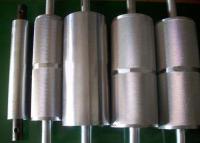 China Powerless Conveyor Belt Drive Rollers , Grinding Surface Heavy Duty Steel Rollers for sale
