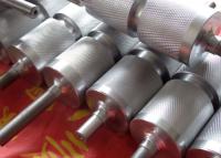 China Powerless Conveyor Belt Drive Rollers , Grinding Surface Heavy Duty Steel Rollers for sale