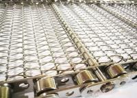 China Galvanized Stainless Steel Conveyor Belt , Flat Wire Belt Argon Welding for sale