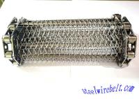 China Selected Stainless Steel Chain Mesh Conveyor Belt ,  Metal Mesh Belt Heat Treatment for sale