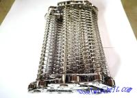 China Selected Stainless Steel Chain Mesh Conveyor Belt ,  Metal Mesh Belt Heat Treatment for sale