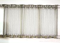 China Chain Edge Stainless Steel Wire Mesh Conveyor Belt 20-100m Length Anti Acid for sale