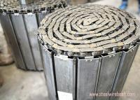 China Stainless Steel Plate Conveyor Belt Chain Plate Conveyor Acid / Alkali Resistant for sale