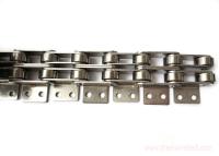 China Durable Attachment Roller Chain Stainless Steel Chain Longer Life Chain for sale