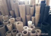China Non - Toxic PTFE  Metal Mesh Conveyor Belt Good Tensile Strength Heat Resistant for sale
