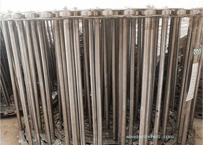 China Dehydration Chain Type Stainless Steel Wire Belt , Metal Mesh Conveyor Belt for sale