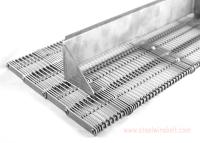 China Heavy Duty Flex Wire Mesh Conveyor Belt Eye Shape Heat Resistant For Cooling for sale