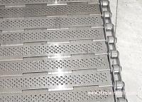 China Precise Plate Chain Link Conveyor Belt Durable Knuckled Selvedge Metal Chain Plate for sale