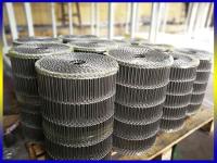 China Chocolate Baking Flat Flex Stainless Steel Wire Mesh Conveyor Belt Air Permeability for sale