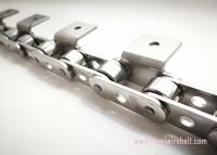 China Durable Roller Stainless Steel Conveyor Chain High Frequency Quenching for sale