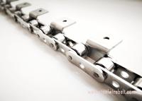 China Durable Roller Stainless Steel Conveyor Chain High Frequency Quenching for sale