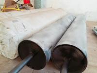 China Stainless Steel Heavy Duty Conveyor Rollers , Conveyor Belt Drive Rollers For Printing Industry for sale