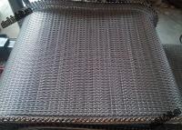 China Hygienic 300~2000mm Width SUS304 Weave Conveyor Belt for sale