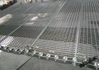 China Hygienic 300~2000mm Width SUS304 Weave Conveyor Belt for sale