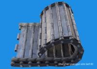China 2000mm Width SS316 Chain Plate Conveyor Belt For Chip / Debris for sale