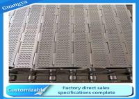 China 5mm Rod 25.40mm Pitch SUS304 Plate Conveyor Belt For Washing for sale