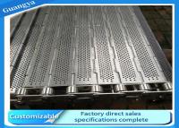 China 5mm Rod 25.40mm Pitch SUS304 Plate Conveyor Belt For Washing for sale