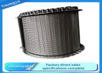 China Stainless Steel 0.50M/Min Weave Spiral Grid Belt 5500mm width for sale