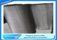 China Stainless Steel 0.50M/Min Weave Spiral Grid Belt 5500mm width for sale