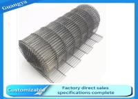 China Argon Welding 5.64mm Pitch Woven Wire Mesh Conveyor Belt for sale