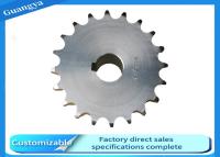 China ISO9001 Forged Double Roller Chain Sprockets DIN C45 Steel for sale