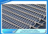 China Chain Drive Heat Treatment SS304 12mm Rod Wire Conveyor Belt for sale