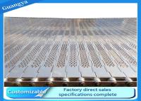 China 4000mm Width SS304 Knuckled Stainless Steel Chain Plate for sale