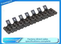 China SUS316 Alkali Resisting Roller Conveyor Chain Quenching for sale