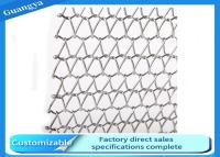 China JIS Wire Mesh 35*50mm Spiral Conveyor Belt For Food Transportation for sale