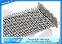 China 314S 0.50m/min 3.0mm Wire Weave Conveyor Belt For Food Industry for sale