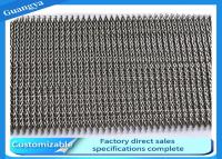 China 314S 0.50m/min 3.0mm Wire Weave Conveyor Belt For Food Industry for sale