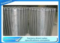 China Baking Alkali Resisting Metal Conveyor Belts SS201 SS316L Wire Conveyor Belt for sale