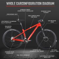 China KOOTU Carbon Mountain Bike Deck2.0 Hardtail Mtb Bike for sale